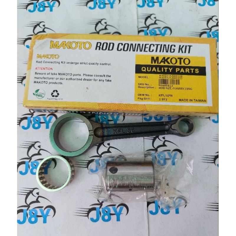 Connecting Rod Kit WAVE 110/125 XRM 110/125 MAKOTO | Shopee Philippines