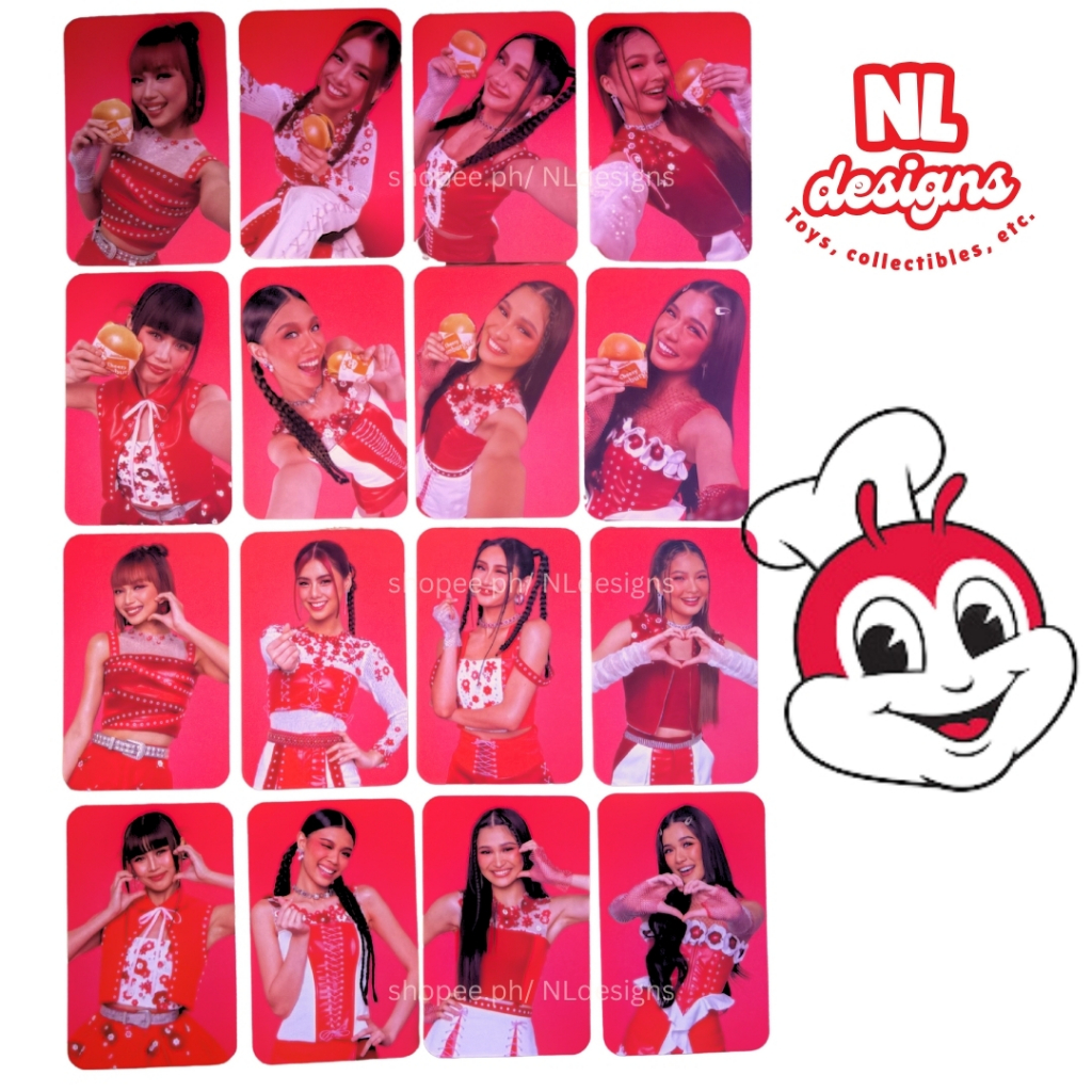 JOLLIBINI COMPLETE SET PHOTOCARDS | Shopee Philippines