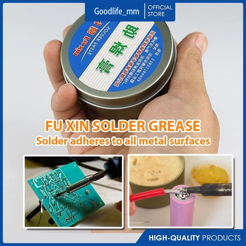 100g Solder Paste Soldering Flux Lead-free No-clean Solder Grease Iron Maintenance Soldering Oil ...