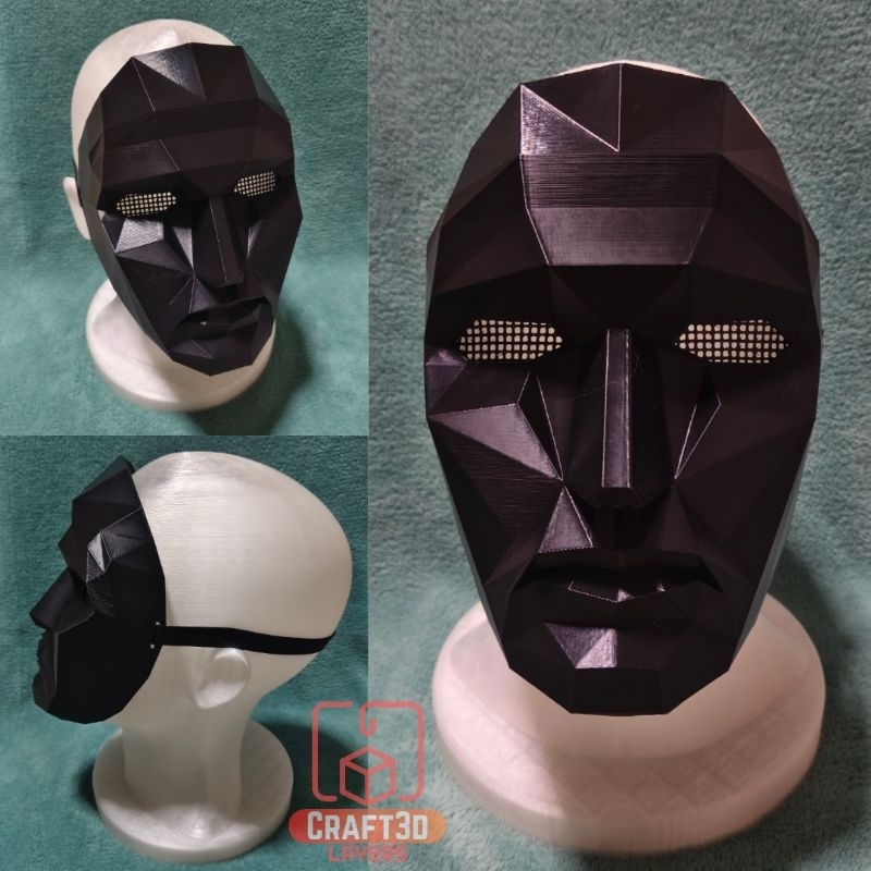 Frontman Mask | Costume | Cosplay | Mask | Party | Halloween | 3D ...