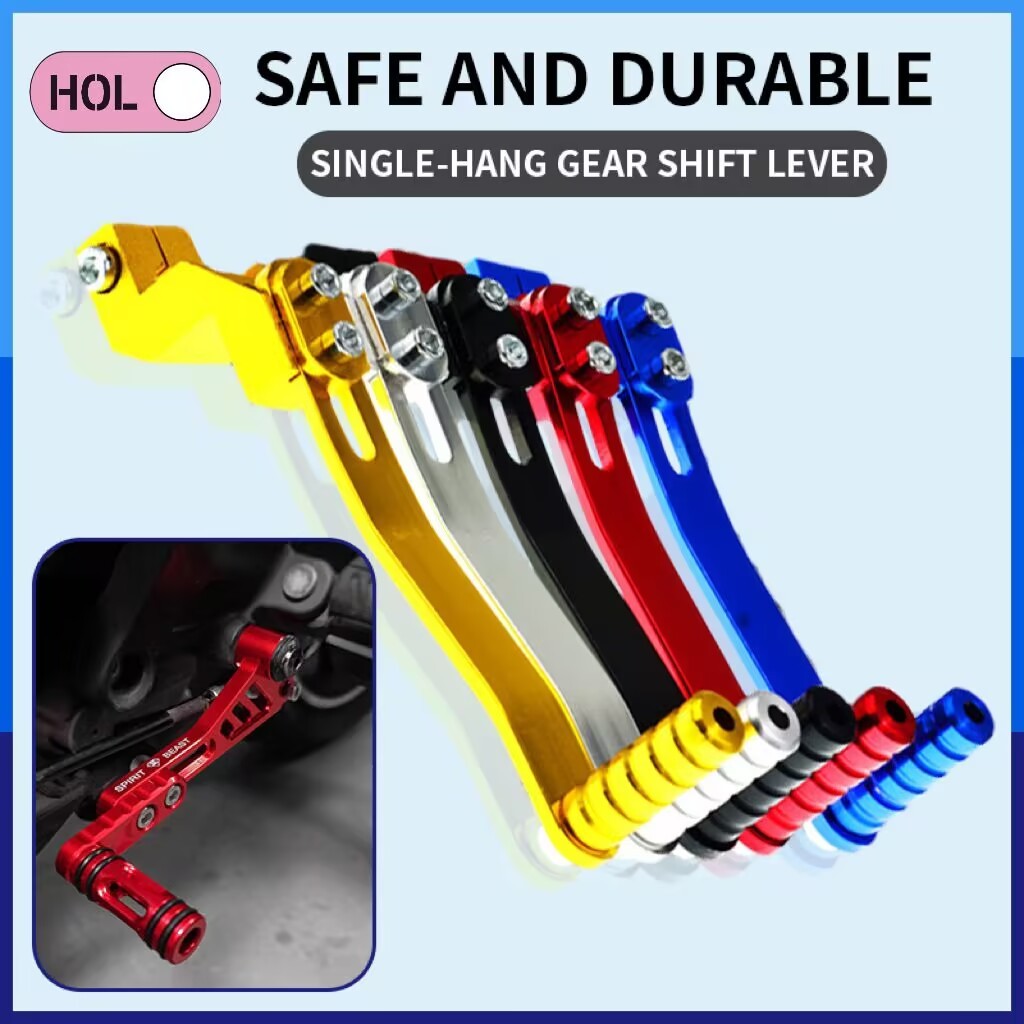 universal motorcycle gear shift lever alminum alloy change pedal ...