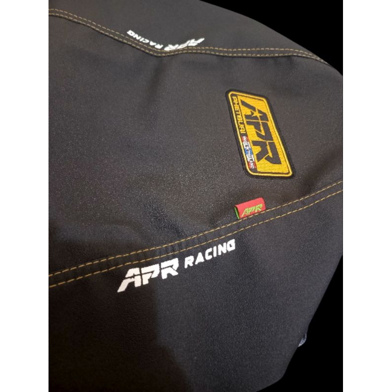 APR MOTORCYCLE SEAT COVER GOLD WITH TAHI (liha Texture) | Shopee ...
