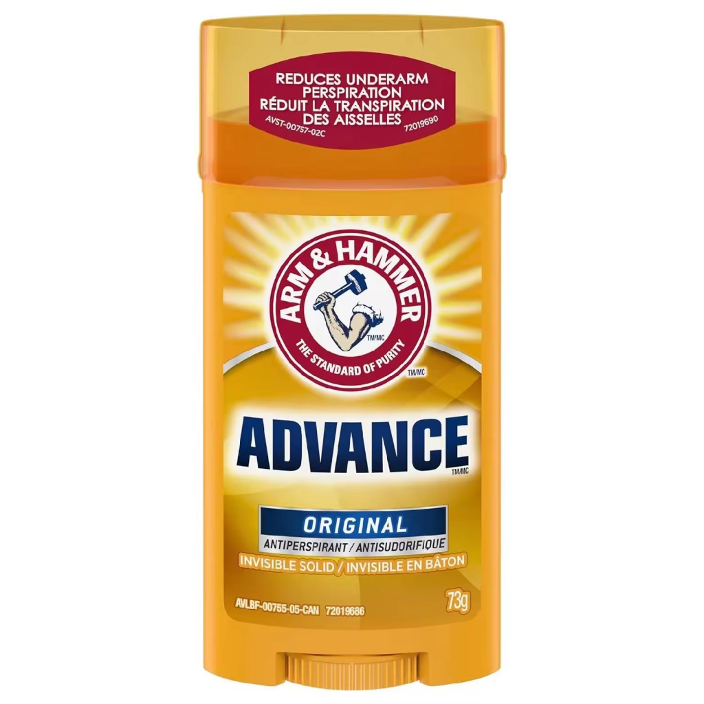 Arm & Hammer Advance "ORIGINAL" Invisible Solid Antiperspirant ...