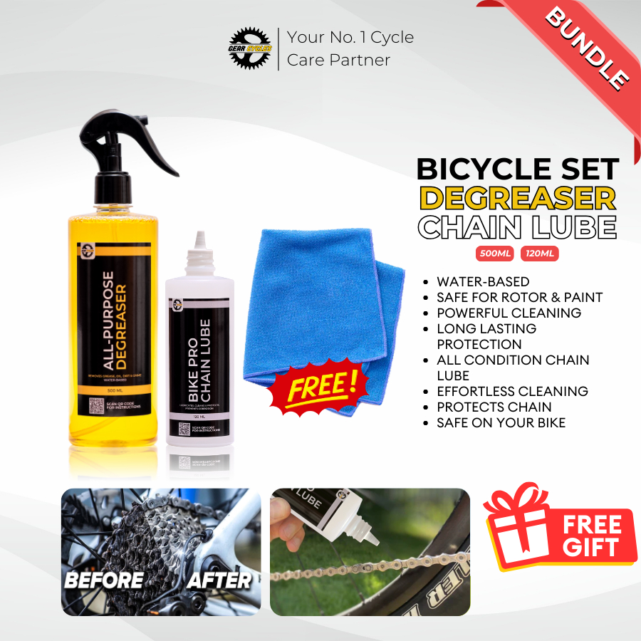 (BUNDLE) Gear Cycles Degreaser Chain Lube Bike Maintenance Chain ...