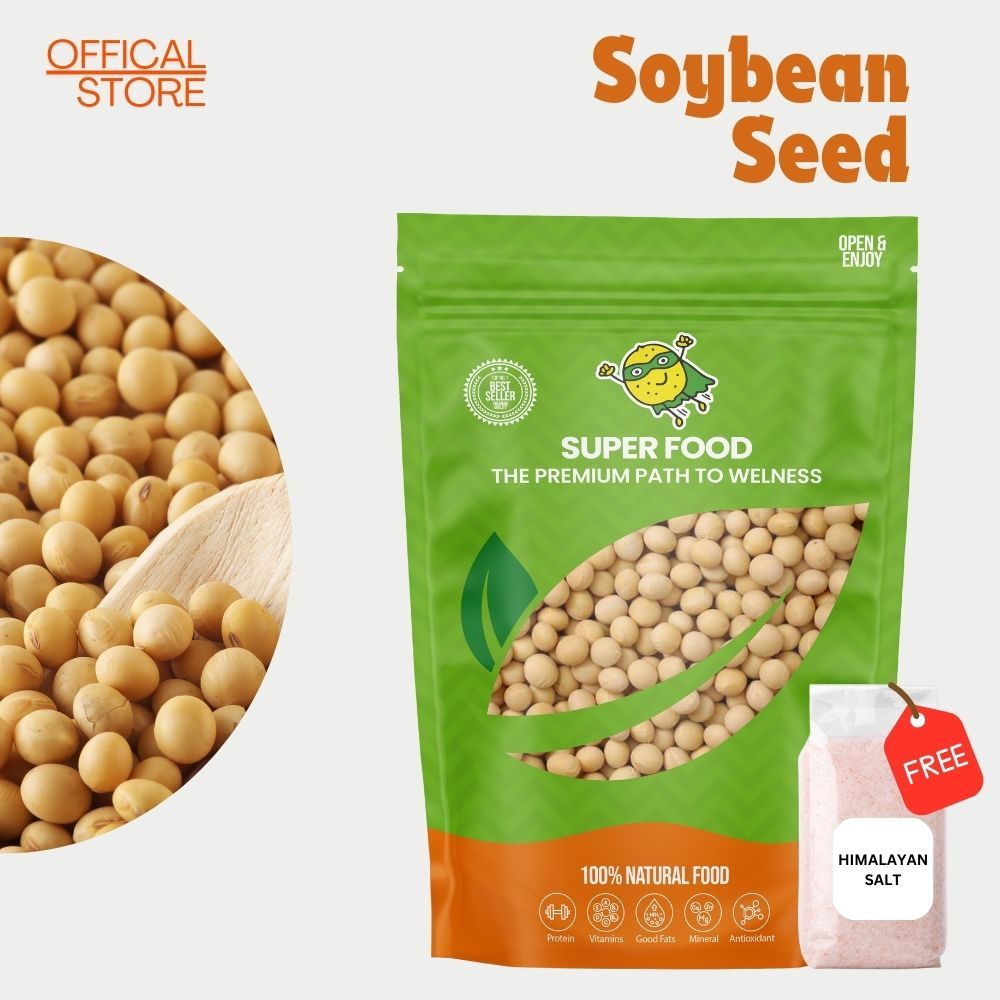Soybean Seeds 1kg, Protein-Rich Superfood for Cooking, Free Himalayan ...
