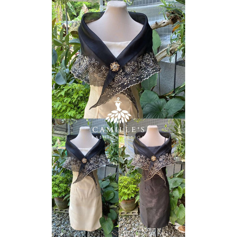 Alampay Modern Maria clara Filipiñana Top for Events Graduation ...