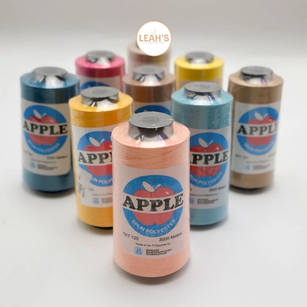 Apple Sewing Thread 3000 Yards COLORED 1PC (Sinulid) | Shopee Philippines