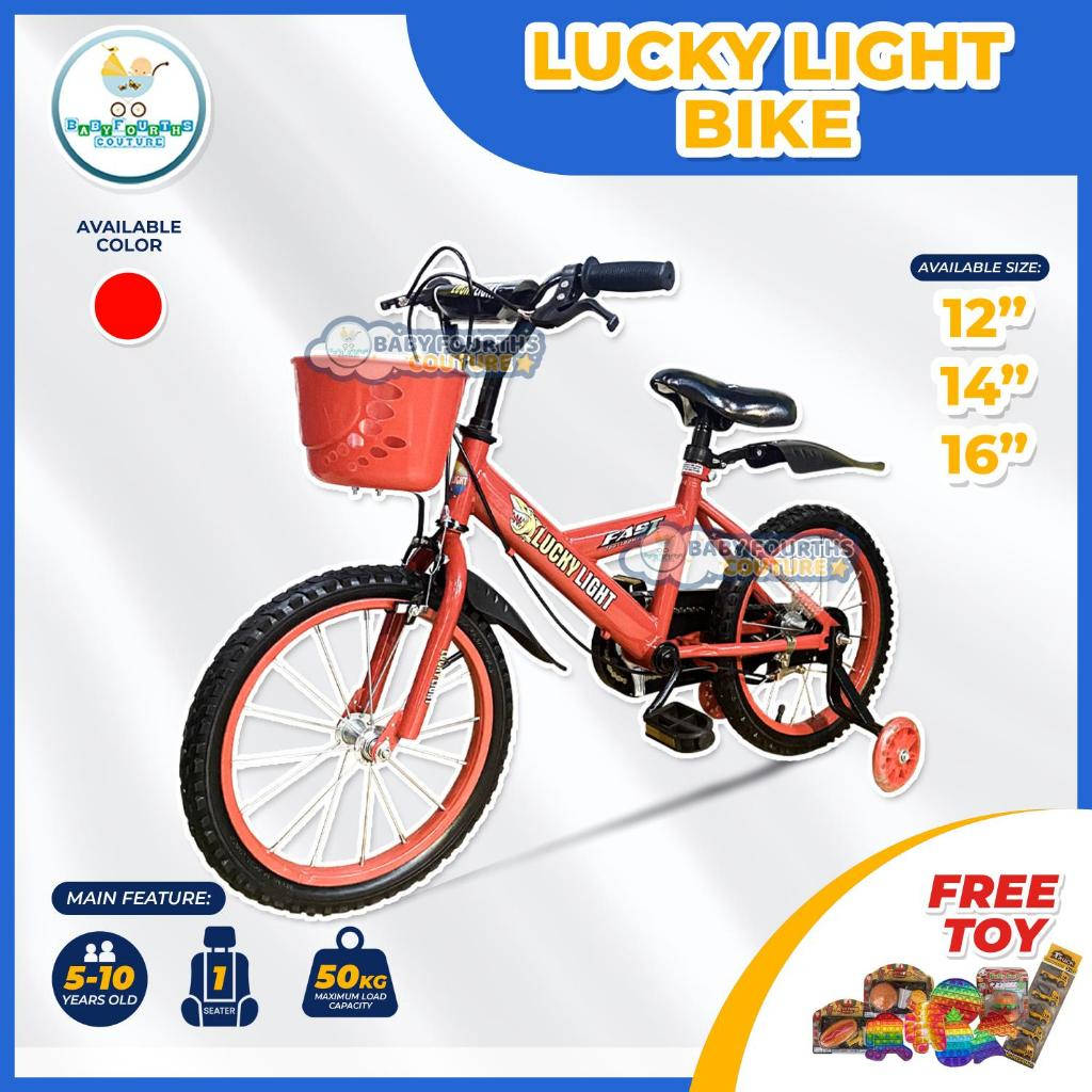 COD Lucky Light Bike with Balancer for Kids | Shopee Philippines
