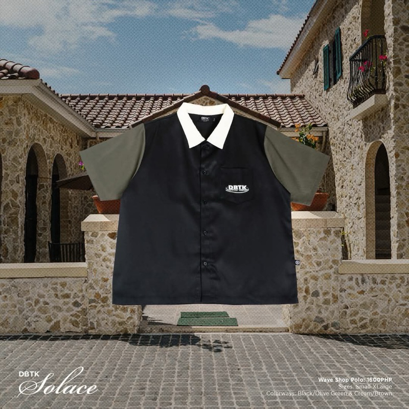 DBTK Wave Shop Polo | SRP (original price) Only | Black/Olive Green ...