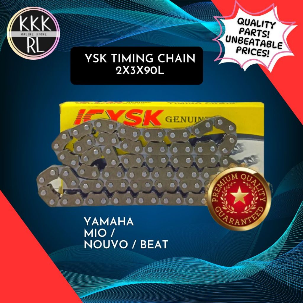 TIMING CHAIN - YSK JAPAN QUALITY FOR YAMAHA MIO / NOUVO / VEGA FORCE ...