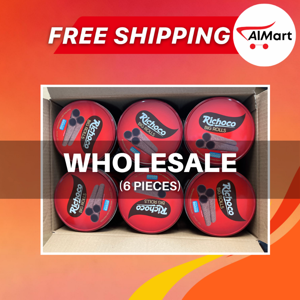 WHOLESALE! RICHOCO BIG ROLLS (300 GRAMS) (6 PIECES PER BOX) | Shopee ...