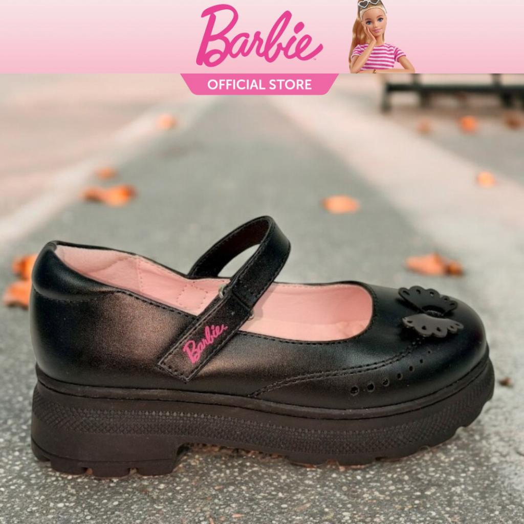 Barbie Pia Children Black Shoes for Girls, School Shoes for Girls Kids ...