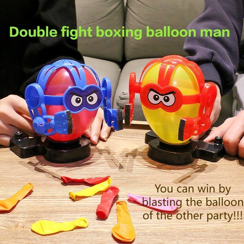 Two-person duel balloon safety boxing robot decompression two-person ...