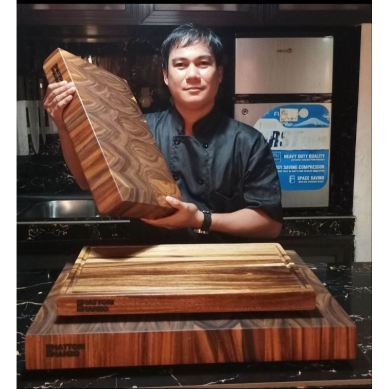 Hattori Hanzo HHPRIME Walnut Super Thick, Butcher Block, Chopping Board ...