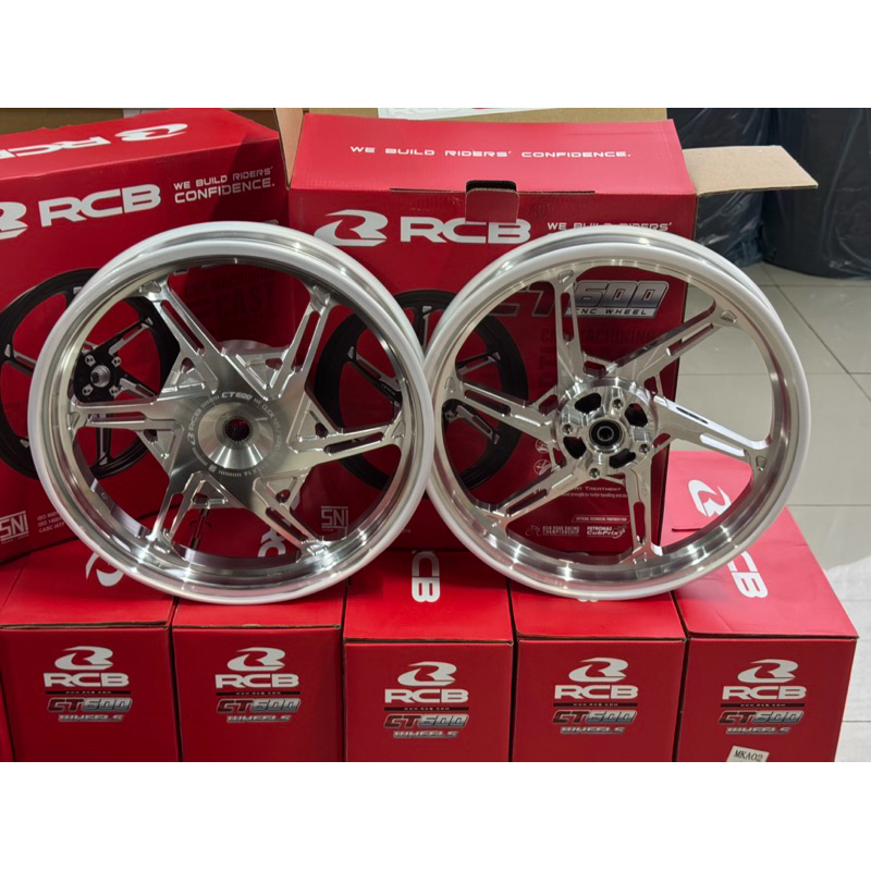 NEW! RCB CT600 Mags Honda Click 125 / Click 150 (4 HOLES) CNC MAGS | Shopee Philippines