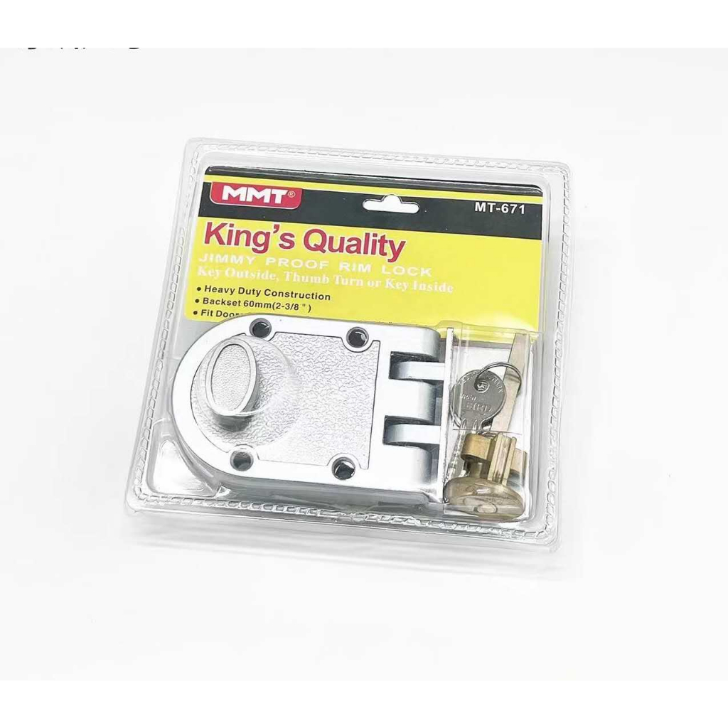 MMT Sliding Deadlock Single Thumb turn inside, (for sliding doors ...