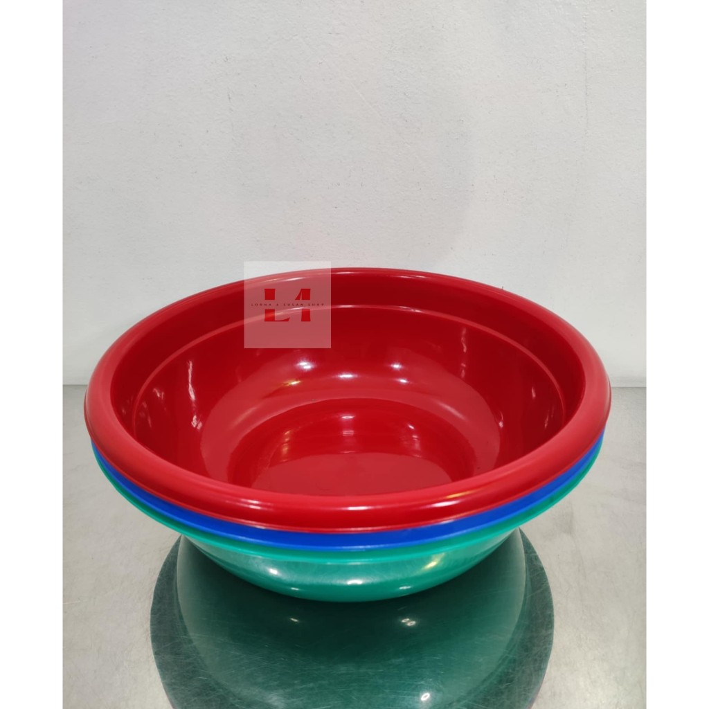 Hi-Top utility round plastic basin/planggana (9 sizes)(random color ...
