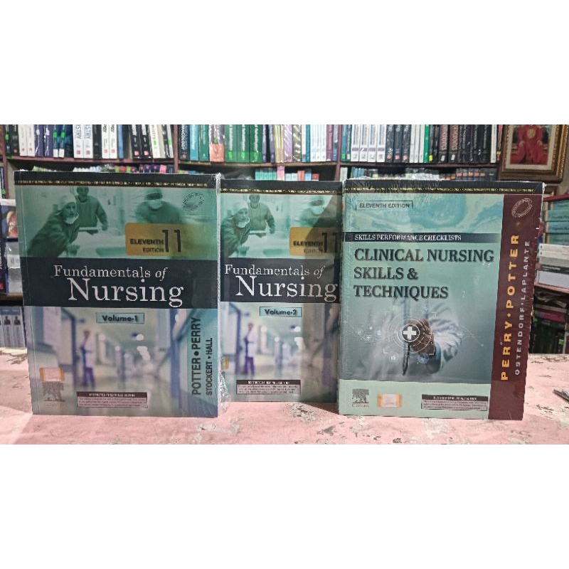 Fundamentals of Nursing 11th Edition Set by Potter Perry | Shopee ...