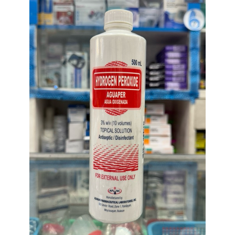 HYDROGEN PEROXIDE, AGUA OXIGENADA 3% 500ml | Shopee Philippines