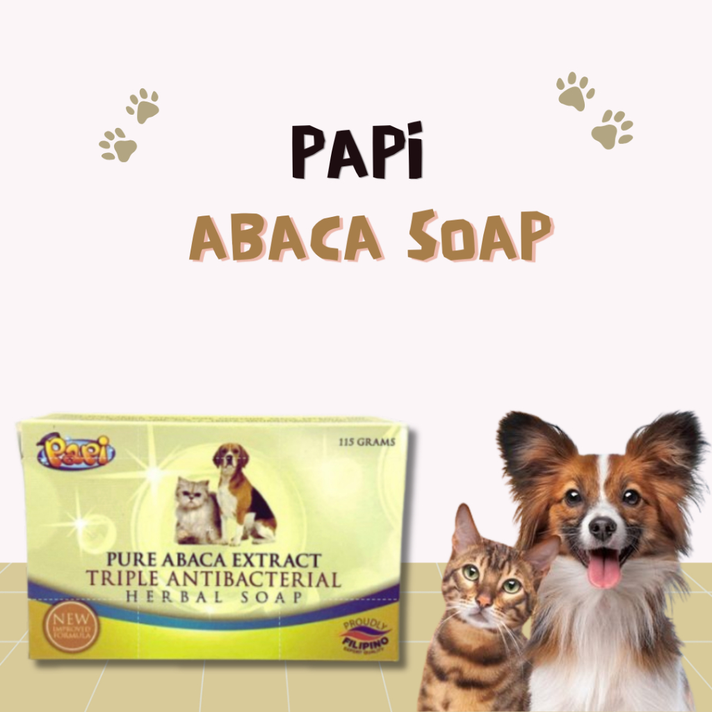 [FCR AGRIVET] Papi Pure Abaca Extract Triple Antibacterial Herbal Soap ...
