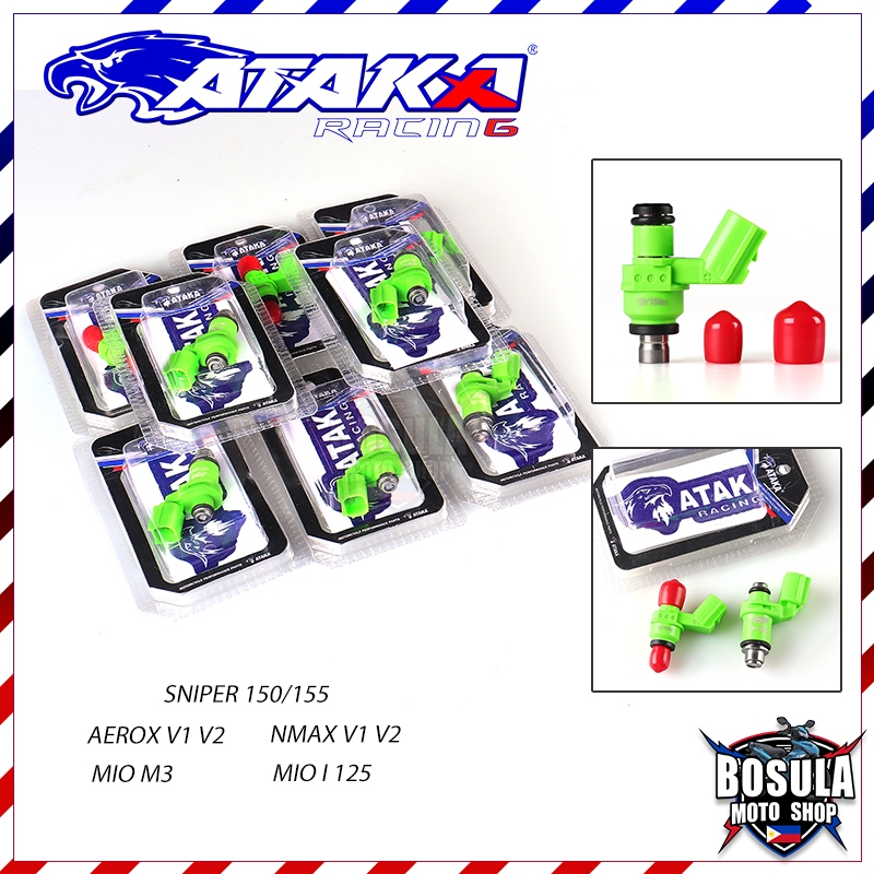 ATAKA Fuel Injector Set For Sniper150 V1 V2 Sniper155 Aerox 155 NMAX ...