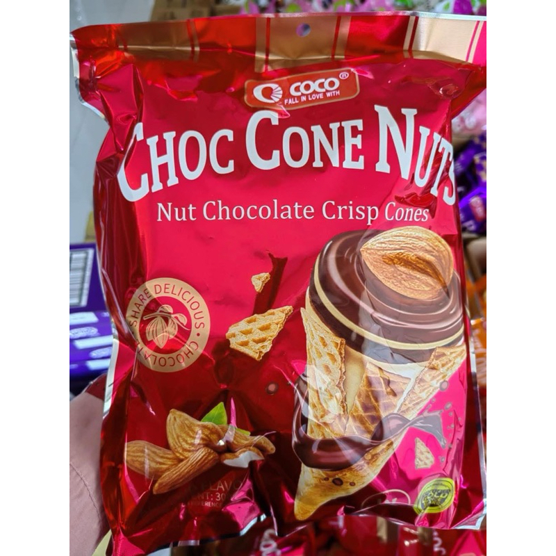 COCO Choc Cone Nuts 300g | Shopee Philippines