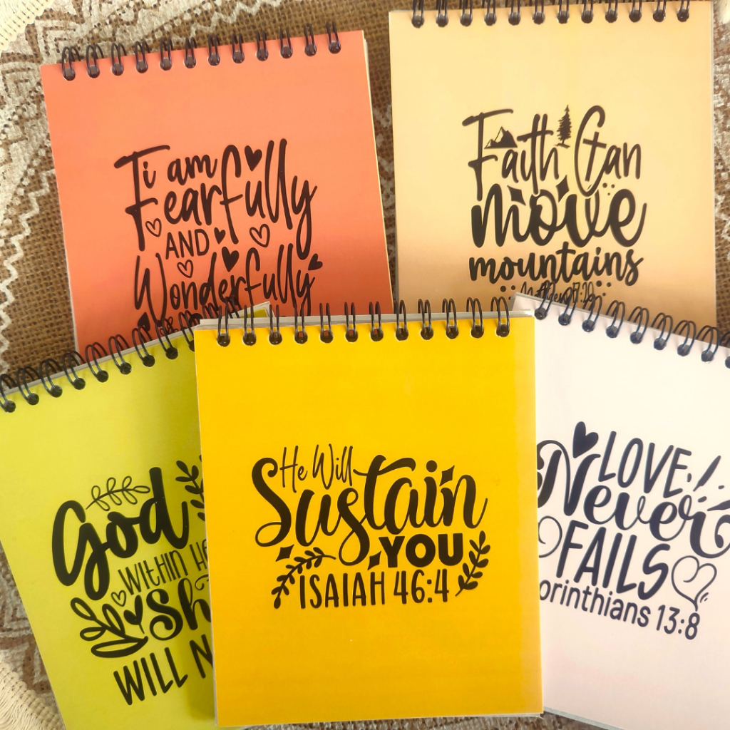 Bible Verse Spring Notepad | Shopee Philippines