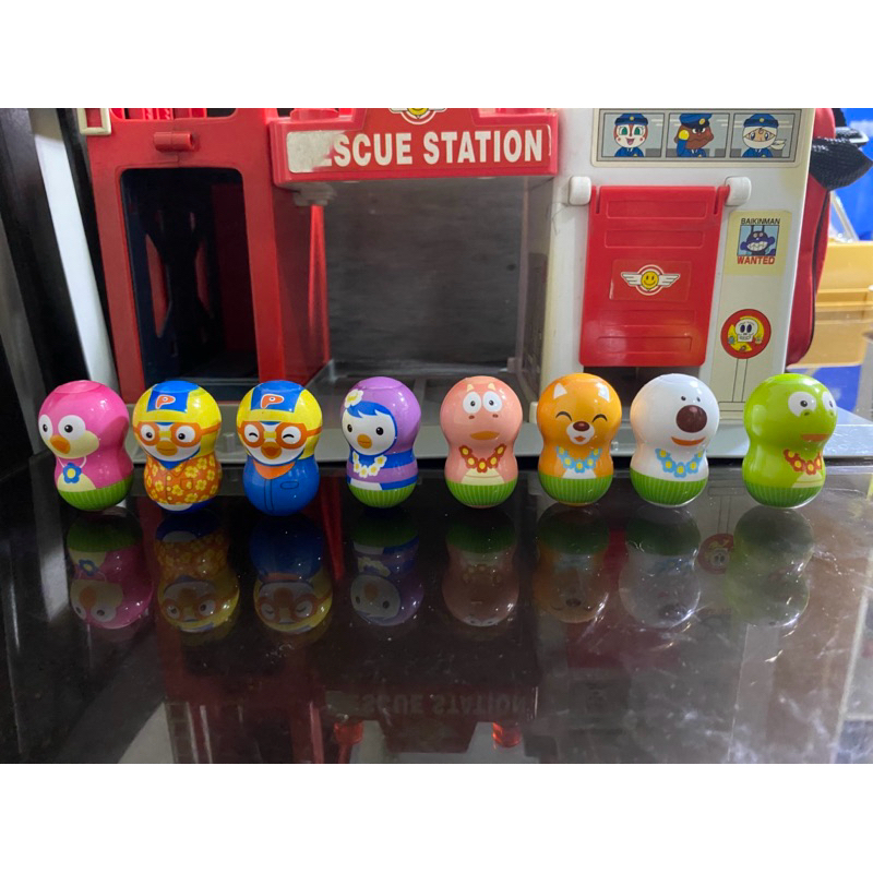 Pororo Flipperz/ Pororo Characters Roly Poly Capsule Toy | Shopee ...