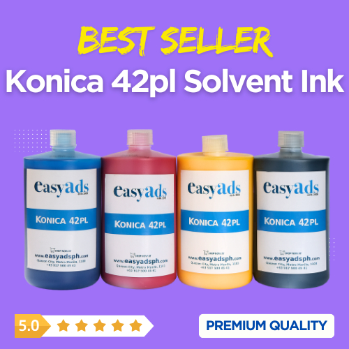 Solvent Ink for Konica 512 42pl (1 LITER) | Shopee Philippines
