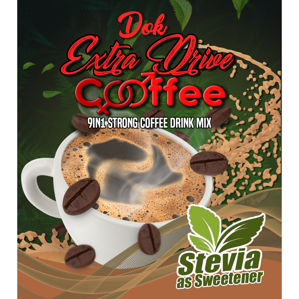 Dok Extra Drive Coffee - Supplement for Men - Extra Points kay Misis ...