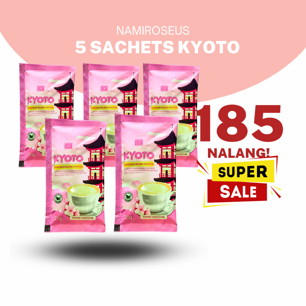 5 sachet Namiroseus Hanami Kyoto Lychee Lemonade | Shopee Philippines
