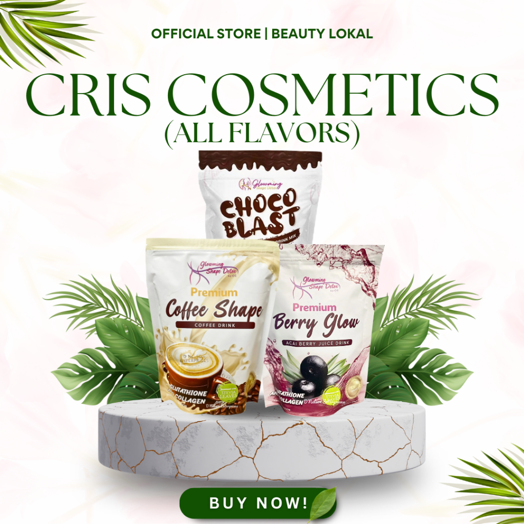 CRIS COSMETICS Coffee Shape Berry Glow Choco Blast Beauty Supplement ...