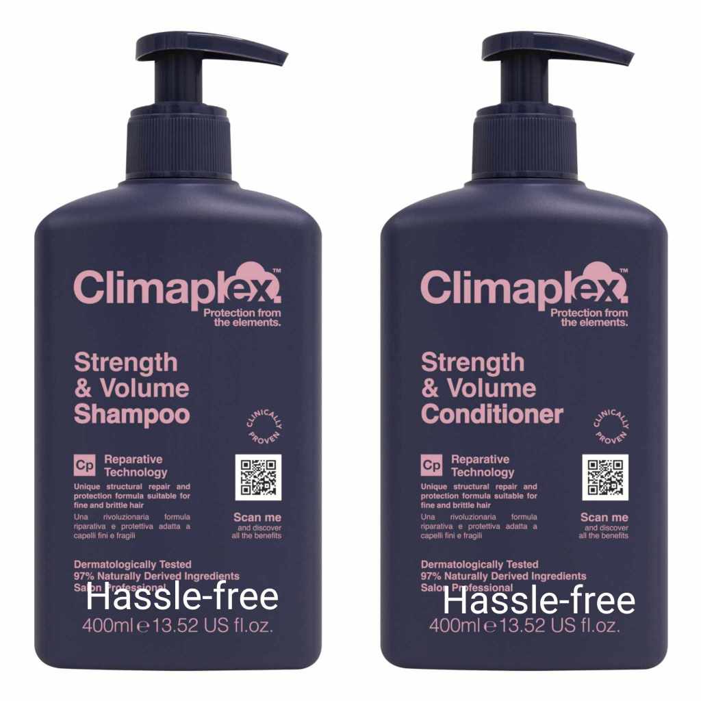 CLIMAPLEX STRENGTH AND VOLUME SHAMPOO & CONDITIONER (400ml) MADE IN ...