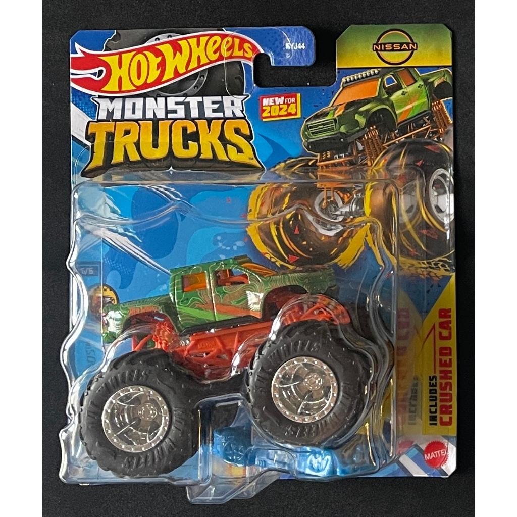 Hot Wheels - Monster Trucks - Nissan Frontier (MT1) | Shopee Philippines