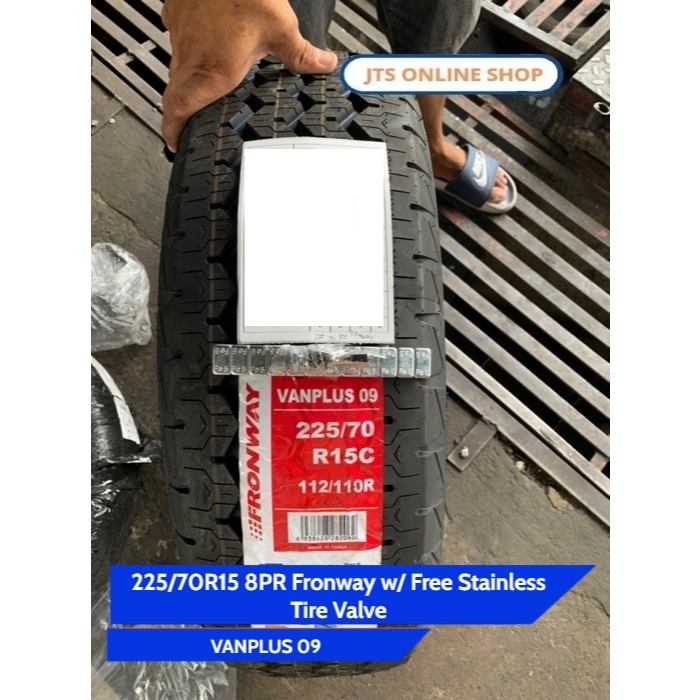 225/70R15 8PR Fronway w/ Free Stainless Tire Valve | Shopee Philippines