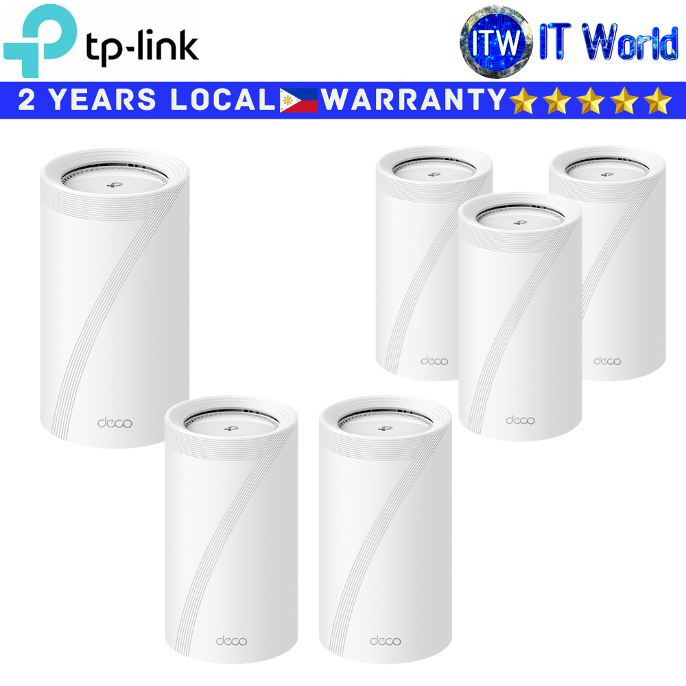 TP-Link Mesh Wifi System Deco BE85 BE22000 Tri-Band Home Mesh Wifi 7 ...