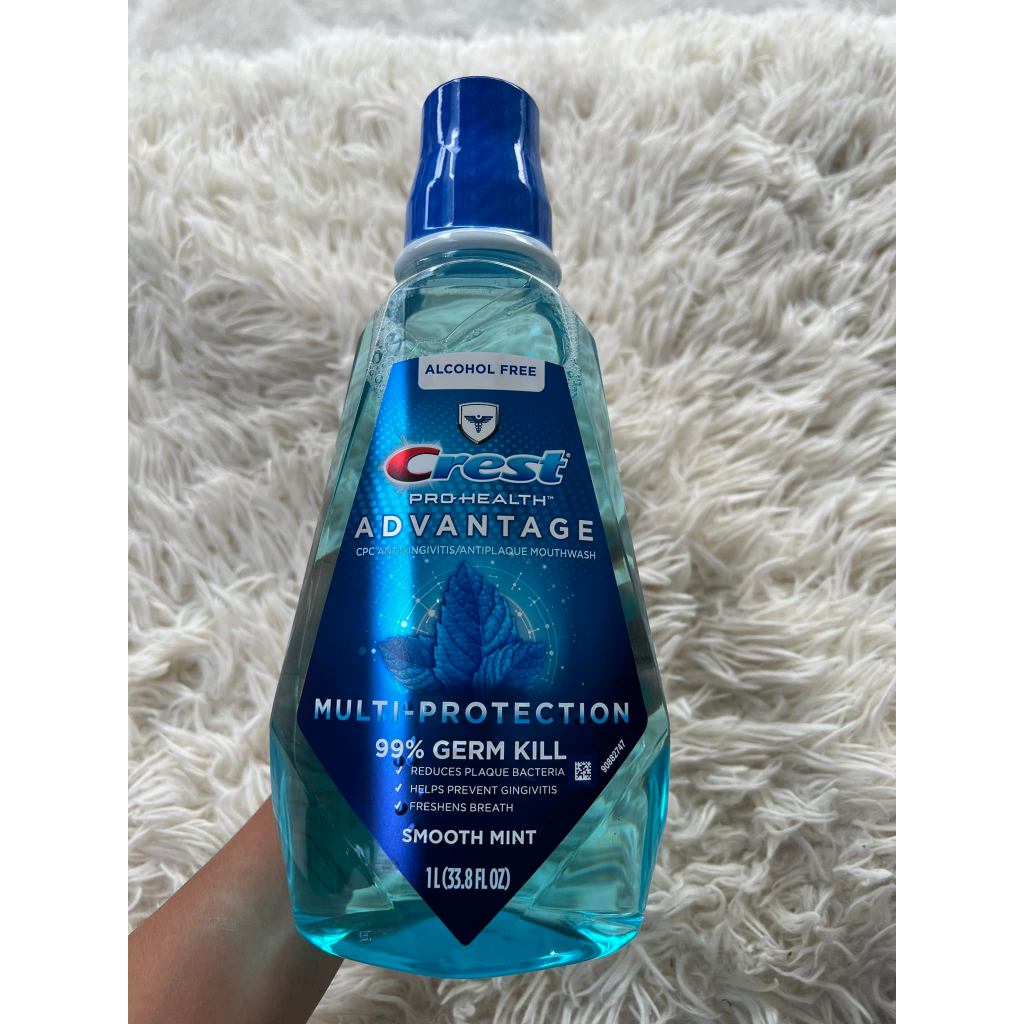 Crest Mouthwash - 1 Liter | Shopee Philippines