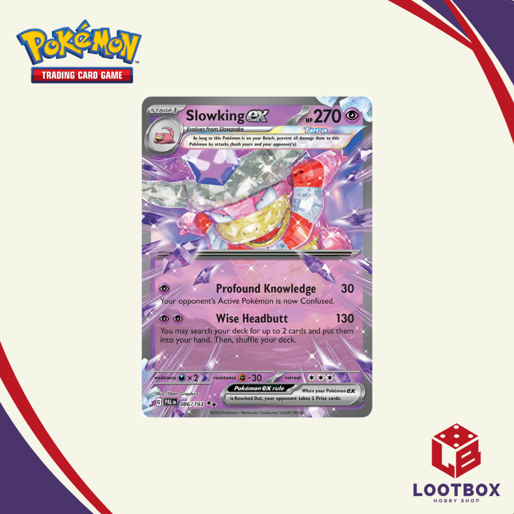 Pokemon Card Game: Slowking ex (Double Rare) - Paldea Evolved | Shopee ...