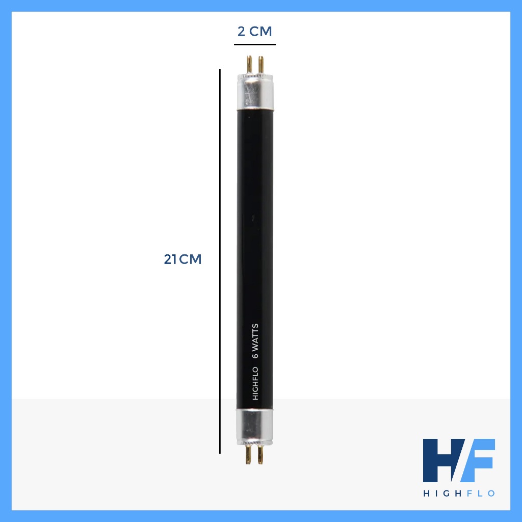 6 WattUV Bulb UV LED Black Light T5 Tube UV Violet Fluorescent Lamp ...