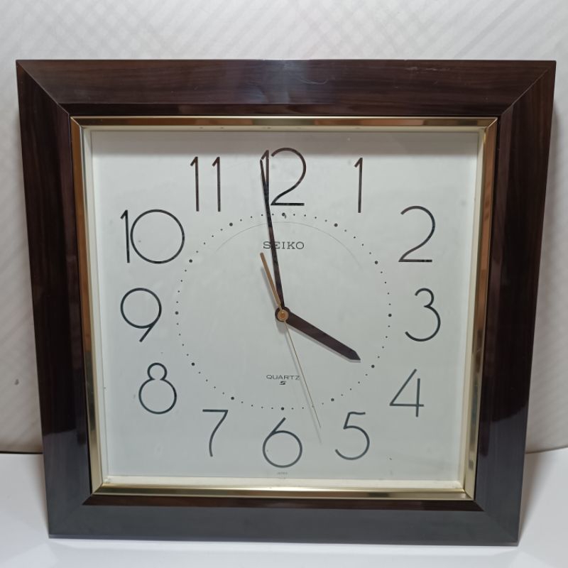 Japan Seiko Quartz Wall Clock | Shopee Philippines