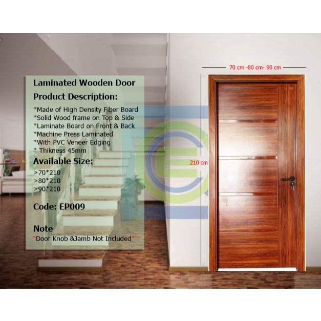 Tek-I Door Sustainable Engineered-wood door | Shopee Philippines