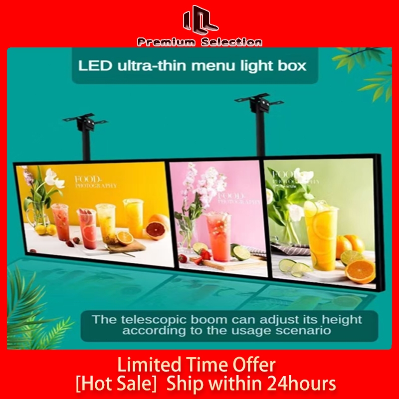 LED TV light box Plug and Play Retractable standAdiustable angle slim ...