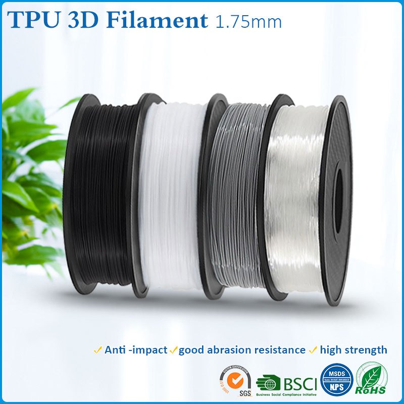 Bling3D-TPU 95A Filament 1.75mm Flexible TPU 1KG Spool for 3D Printer ...