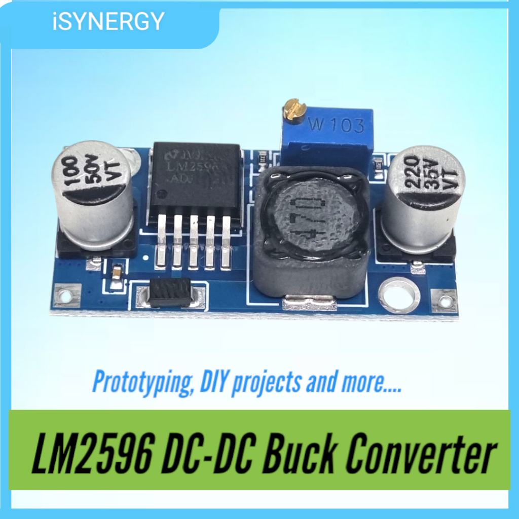 LM2596 DC-DC Buck Converter Stepdown Power Supply Module | Shopee ...