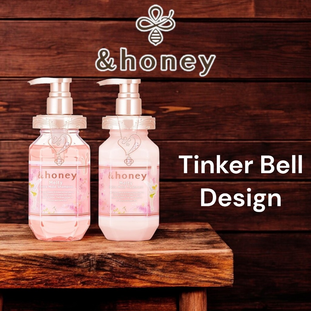 Tinker Bell Design &Honey Melty Extra Moist Shampoo/Treatment | Shopee ...