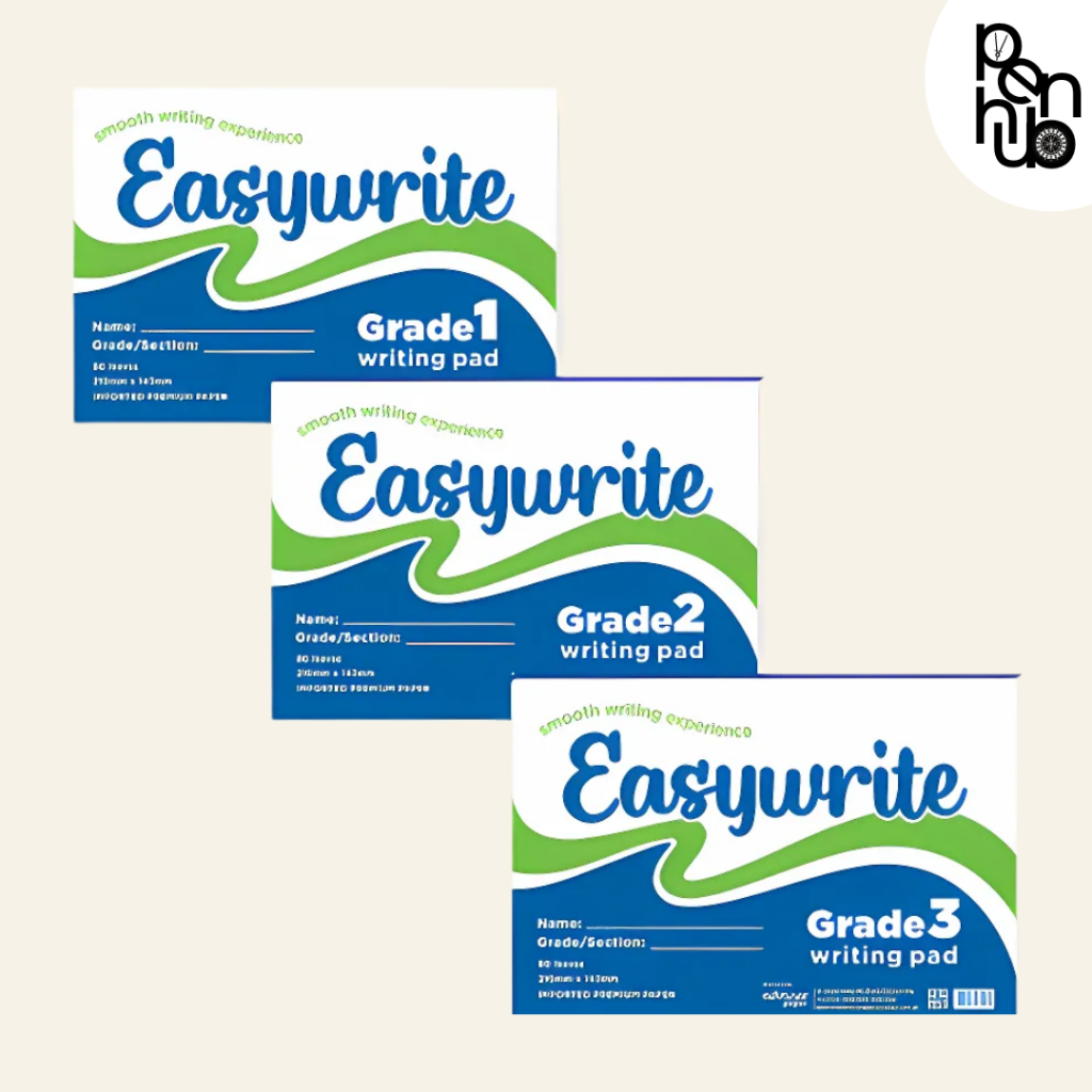 Easywrite Writing Pad Paper 80leaves / Grade 1 / Grade 2 / Grade 3 ...