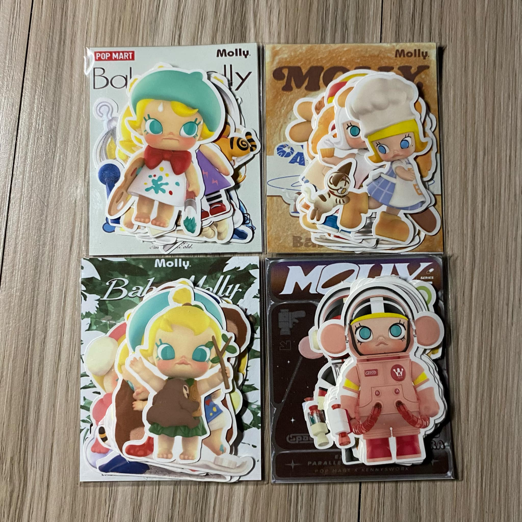Molly Sticker Pack | Pop Mart | Vinyl Sticker | WaterProof | Printara ...