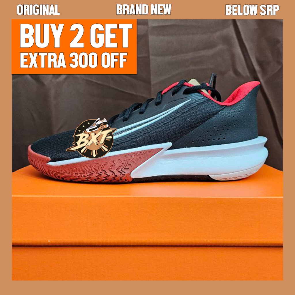 Precision 7 Basketball Shoes for Men - Black | Original & Brand New ...