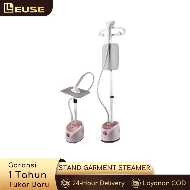 LEUSE 2000W Standing Seterika Baju Garment Steamer Stand Type Clothes ...