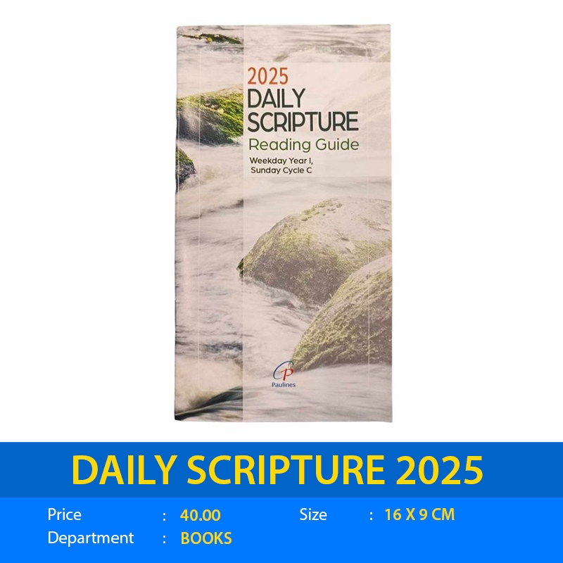 DAILY SCRIPTURE 2025 (READING GUIDE) (2 PCS) | Shopee Philippines